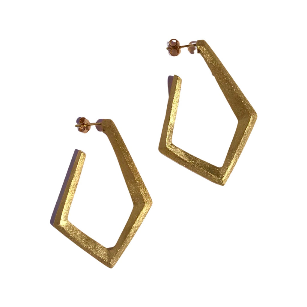 Large Polygon Earrings – Ulrikke Vogt Jewellery